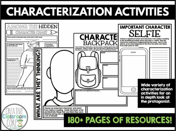 Among the Hidden Novel Study - Comprehension Questions - Activities ...