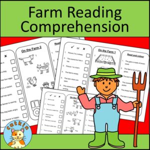 Picture Reading Comprehension for beginners and SEN - Farm theme | Made ...