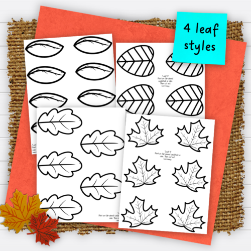 Fall Leaf Wreath Craft | Made By Teachers