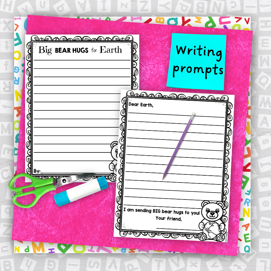 Earth Day Bear Hug Craft | Made By Teachers