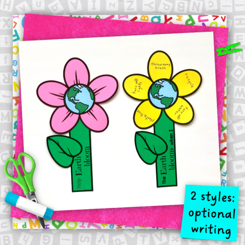 Earth Day Flower Craft | Made By Teachers
