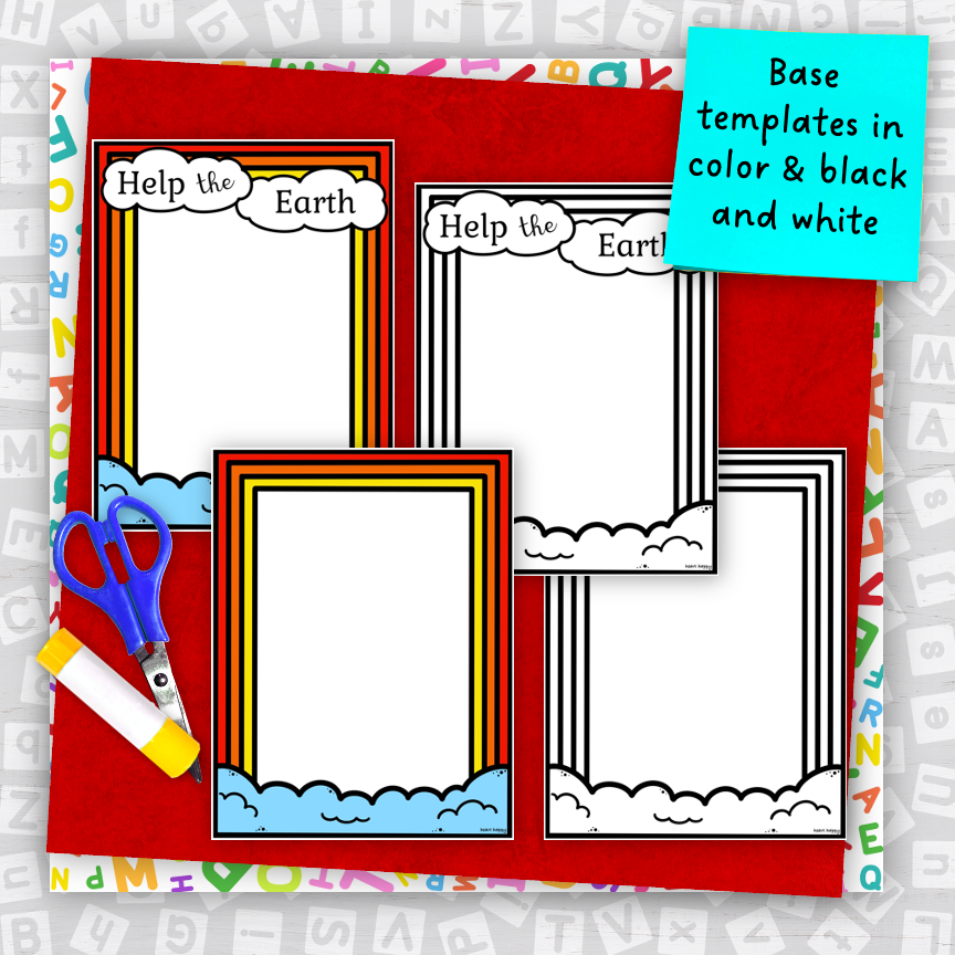 Earth Day Hot Air Balloon Craft | Made By Teachers