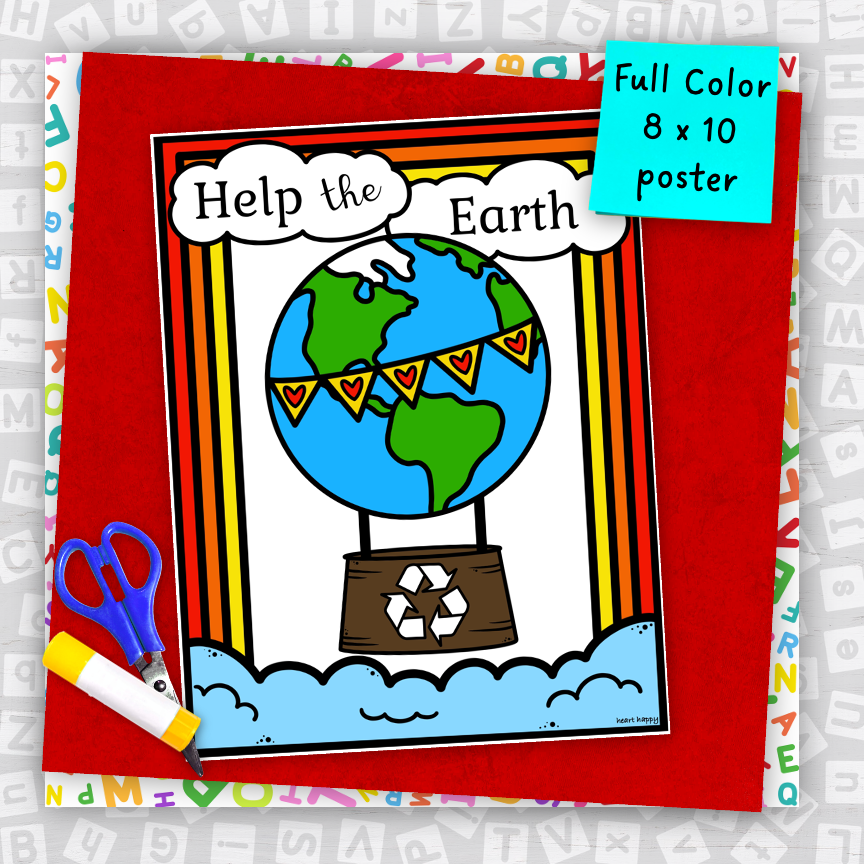 Earth Day Hot Air Balloon Craft | Made By Teachers