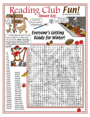 Getting Ready In the Fall For Winter - Printable Puzzle Packet ...