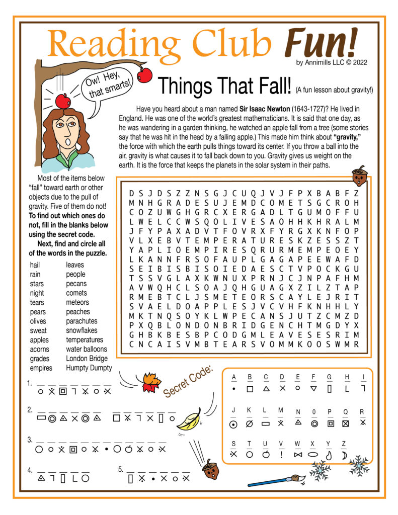 Getting Ready In the Fall For Winter - Printable Puzzle Packet ...