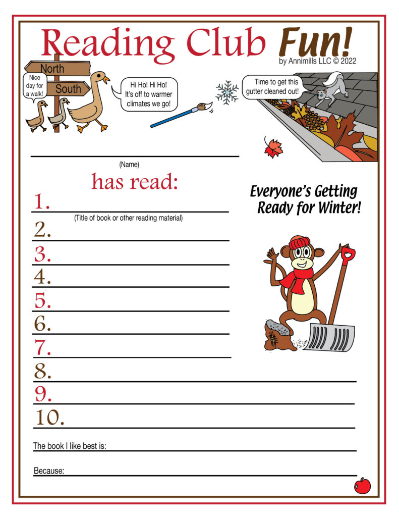 Getting Ready In the Fall For Winter - Printable Puzzle Packet ...