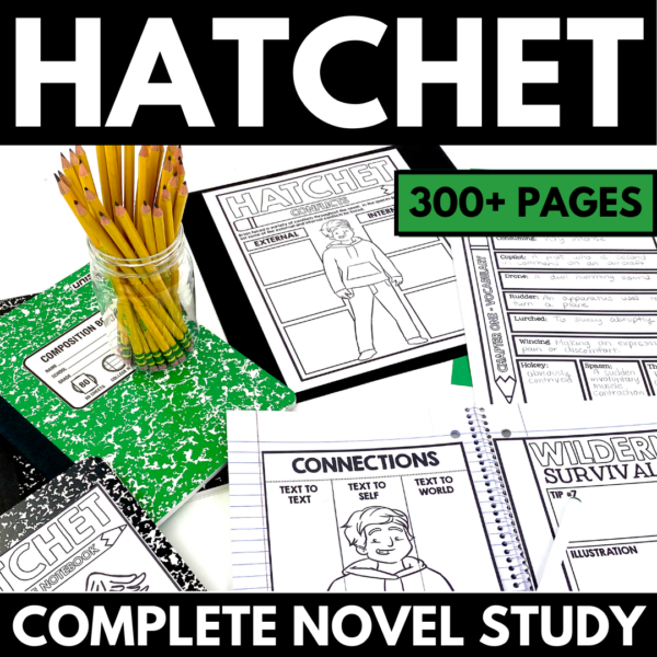 Hatchet Novel Study - Activities - Study Questions - Final Projects ...