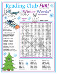 Winter Vocabulary - Synonyms - Printable Crossword Puzzle & Word Search ...
