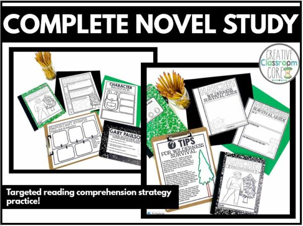 Hatchet Novel Study - Activities - Study Questions - Final Projects ...