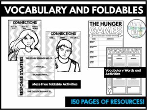 The Hunger Games Novel Study Unit - Activities - Questions - Projects ...