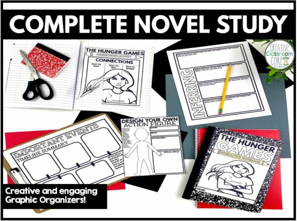 The Hunger Games Novel Study Unit - Activities - Questions - Projects ...