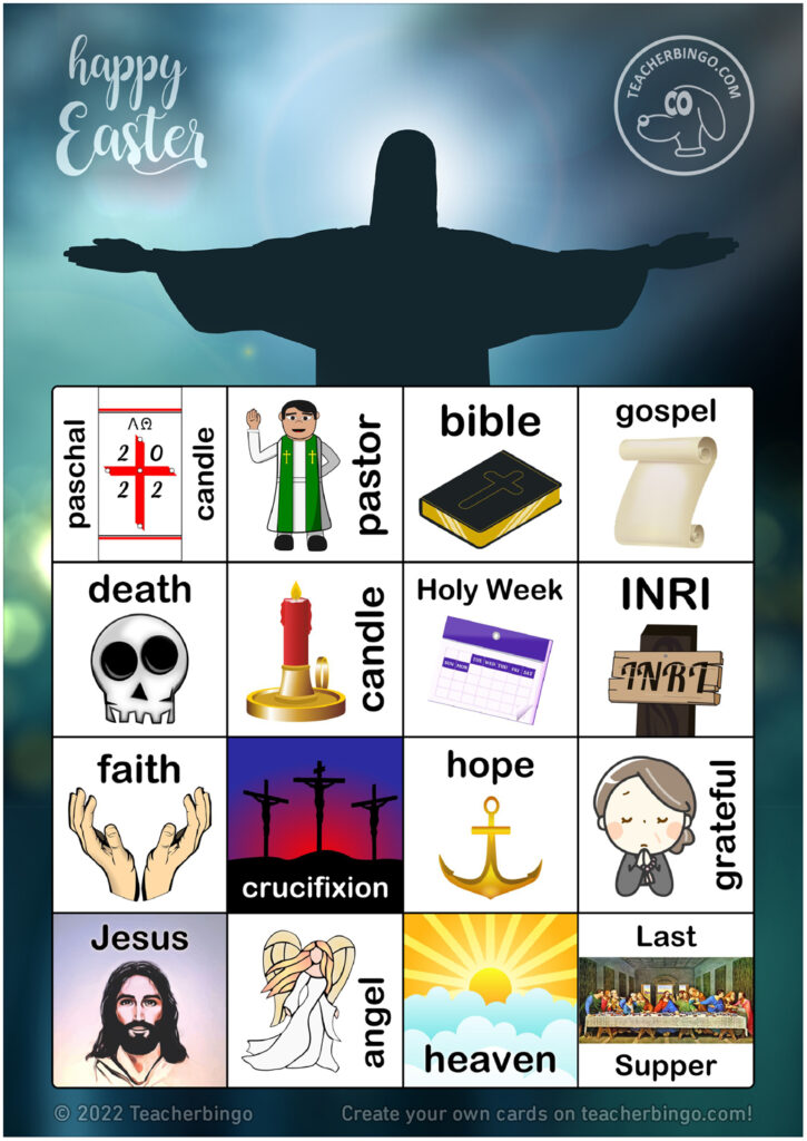 Easter Bingo 6x6 (100 pages + call sheet) | Made By Teachers