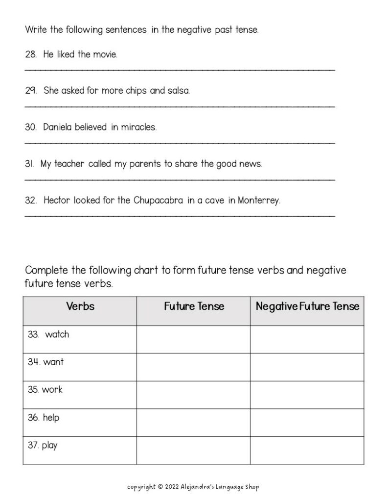 Daily Grammar and Writing Activities for ELL Students Winter Edition ...