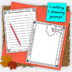 Grateful Tree Craft with Writing Drawing Prompts for Fall or ...