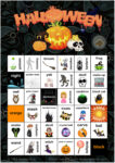 Halloween Bingo Kids 6x6 (5 pages + call sheet) | Made By Teachers