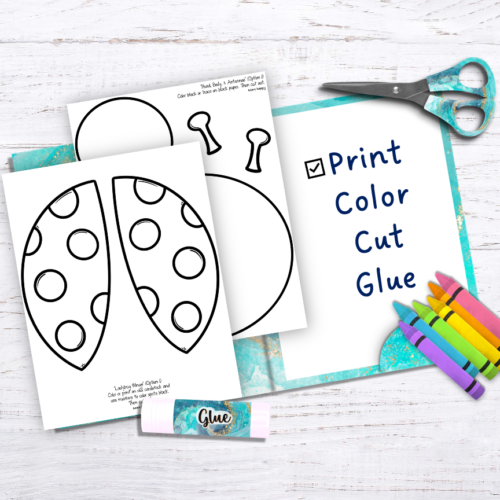 Ladybug Craft | Spring Craft | State Symbols | Made By Teachers