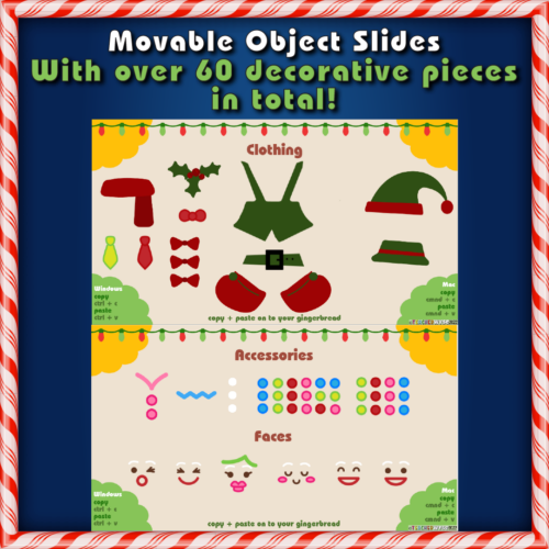 Christmas Digital Activity Make Your Gingerbread for Google Slides™ Fun ...