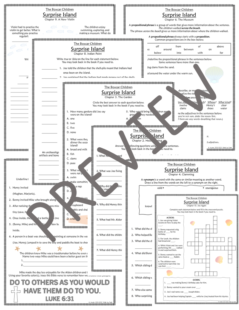 The Boxcar Children Novel Studies Books 1-4 | Made By Teachers