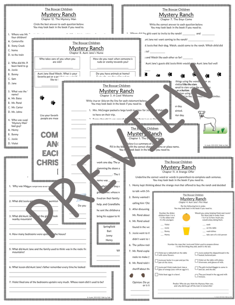 The Boxcar Children Novel Studies Books 1-4 | Made By Teachers