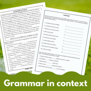 French grammar lesson - French subject pronouns | Made By Teachers