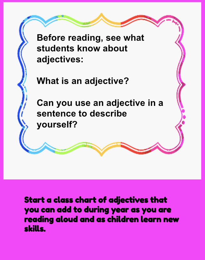 Using Fun Books to Teach Adjectives - Comprehension & Adjective Sorts ...