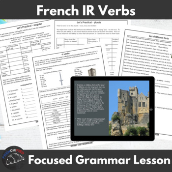 French grammar lesson - IR verbs | Made By Teachers