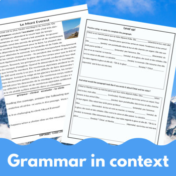 French grammar lesson - RE verbs | Made By Teachers
