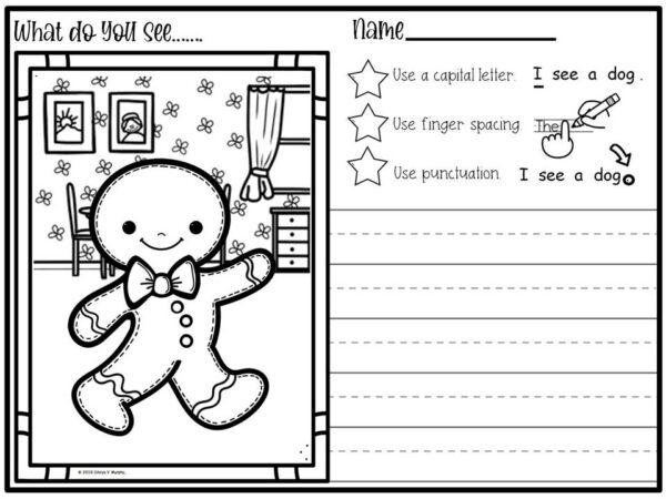 gingerbread writing prompts - Made By Teachers