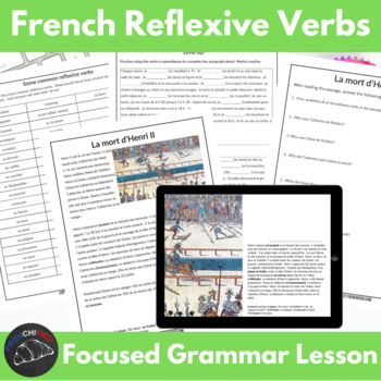French grammar lesson - Reflexive verbs present tense | Made By Teachers