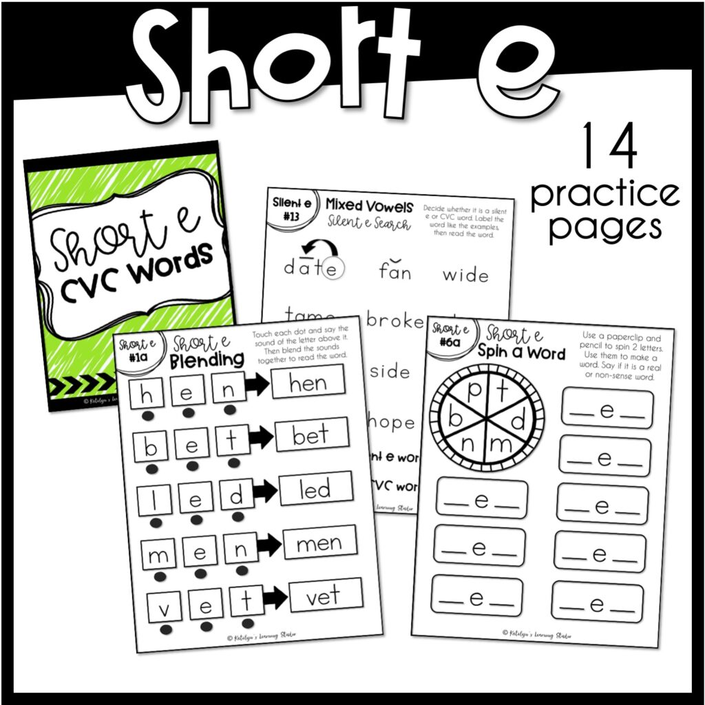 1st Grade CVC Words Intervention Binder and Activities | Made By Teachers