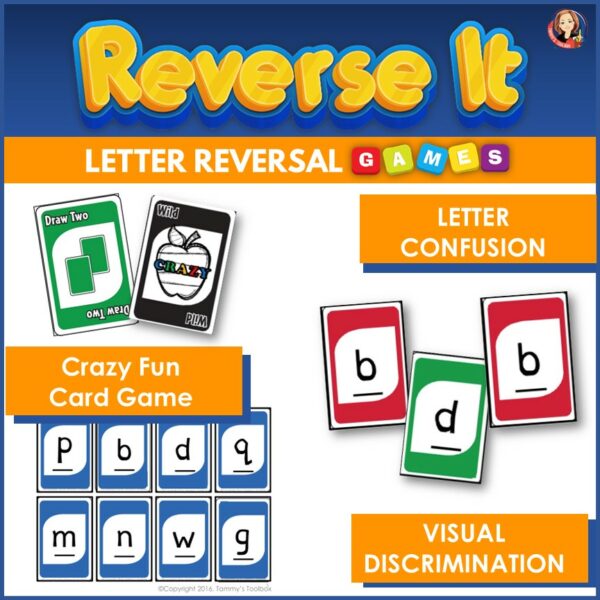 Letter Reversal Card Game | Made By Teachers
