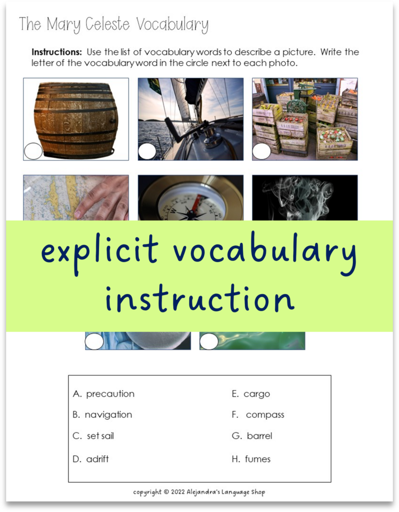 ESL High Interest Texts - The Mary Celeste | Made By Teachers