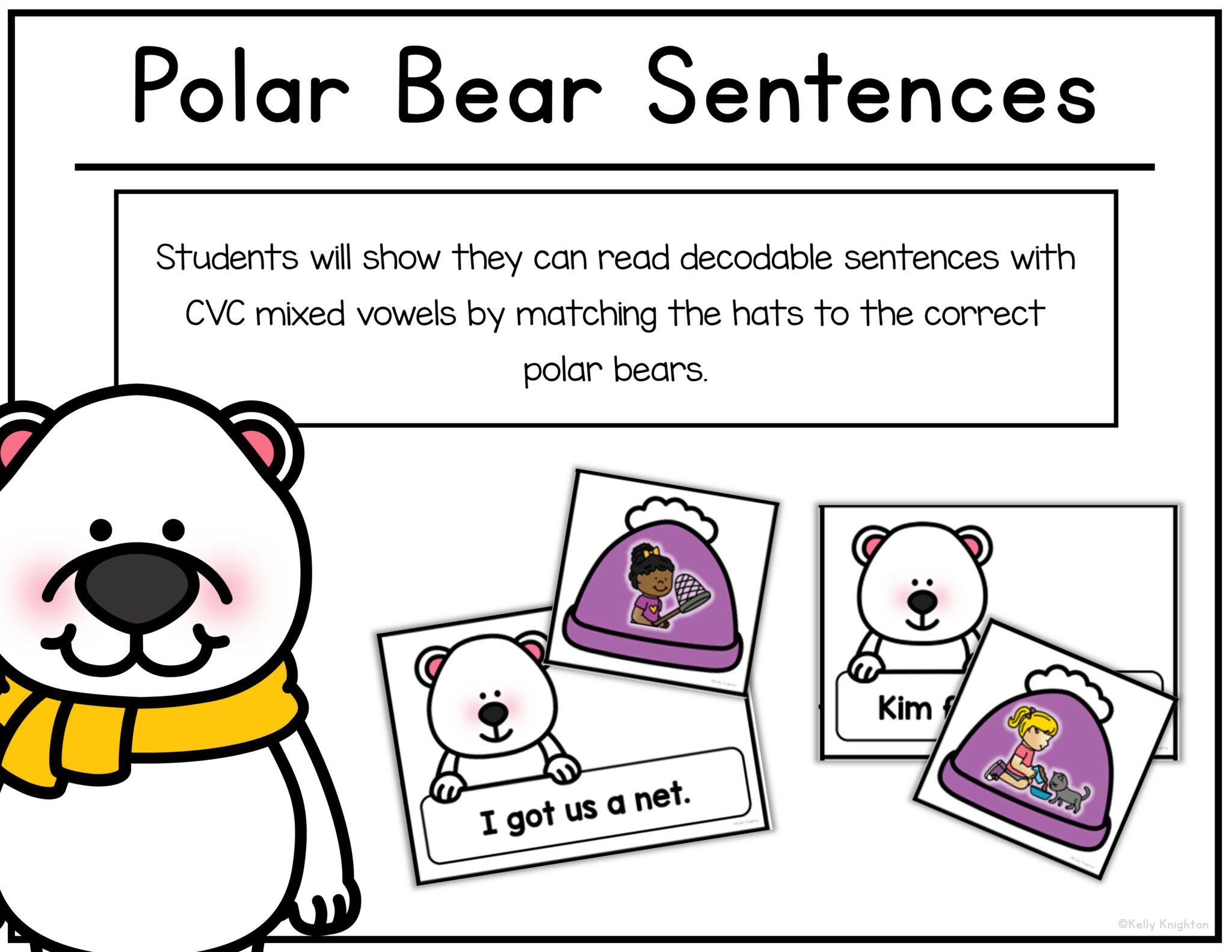 Kindergarten Literacy Centers - Bear Themed | Made By Teachers