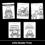 Humpty Dumpty Nursery Rhyme Coloring Pages Book | Made By Teachers