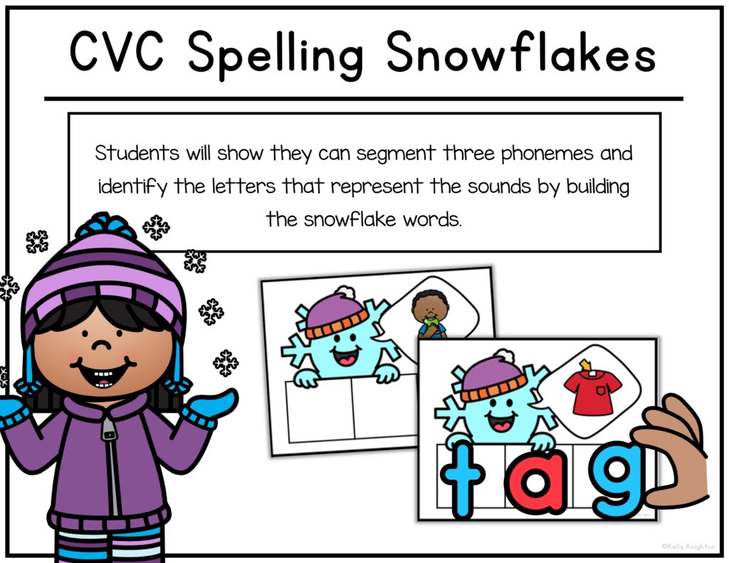 Kindergarten Literacy Centers - Winter Themed | Made By Teachers