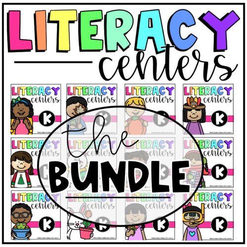 Themed Literacy Centers for Kindergarten - The Bundle - Set 1 | Made By ...