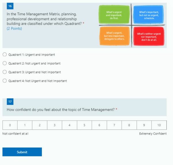 Time Management Bundle - Powerpoint, Crossword, Quiz using MS Forms ...
