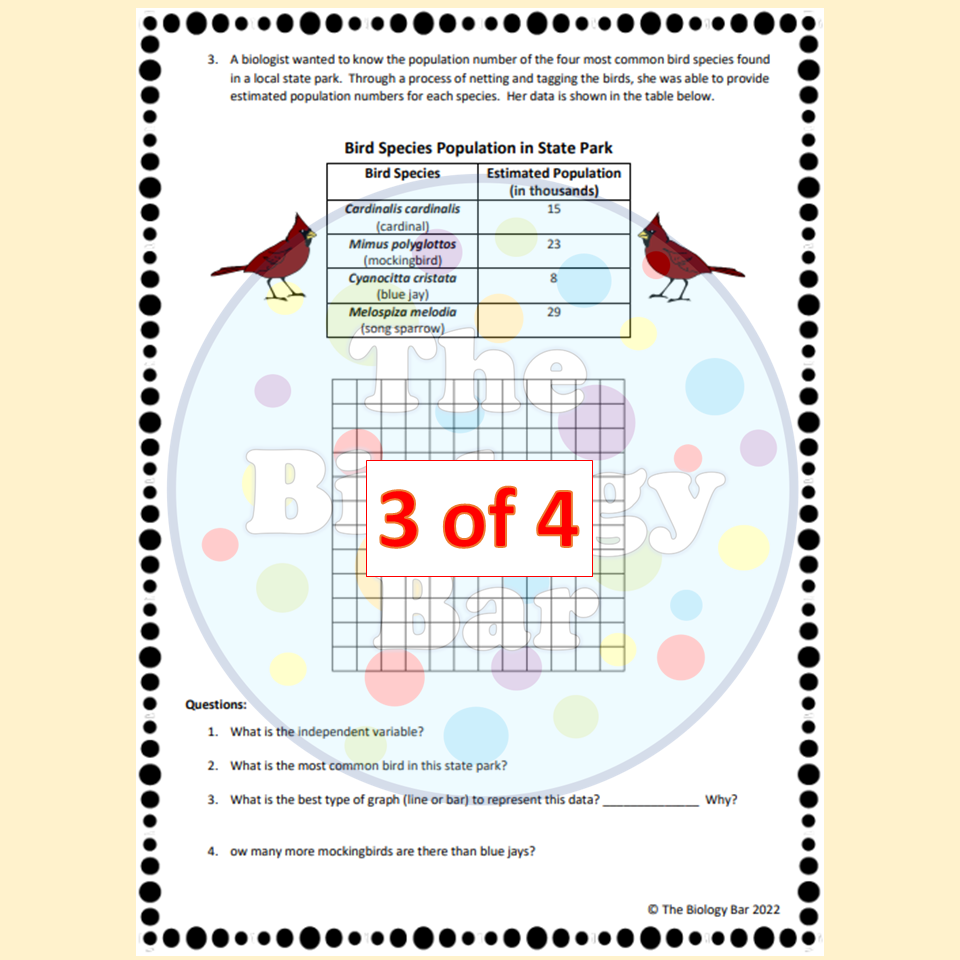 Science Graphing Practice | Made By Teachers