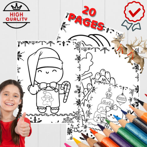 Gingerbread Zentangle Mandala Coloring Pages,Winter mindfulness stress ...