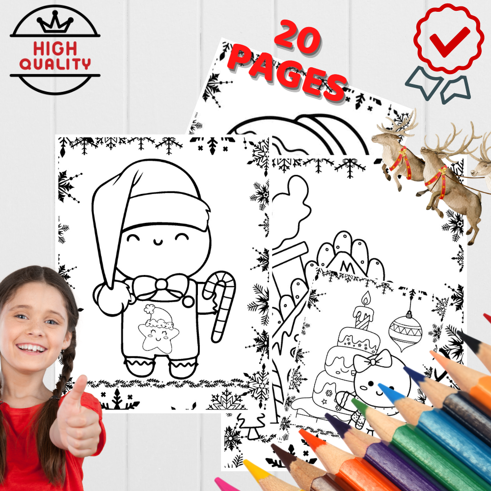 Gingerbread Zentangle Mandala Coloring Pages,Winter mindfulness stress ...