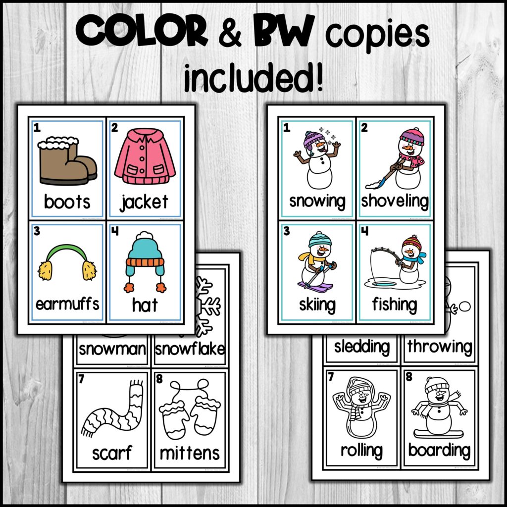 Winter Themed Center | Write the Room Activity | Low-Prep Literacy ...