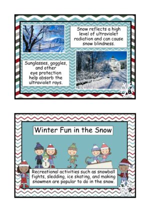 Fun Facts About Snow Mini Book Reading Comprehension | Made By Teachers