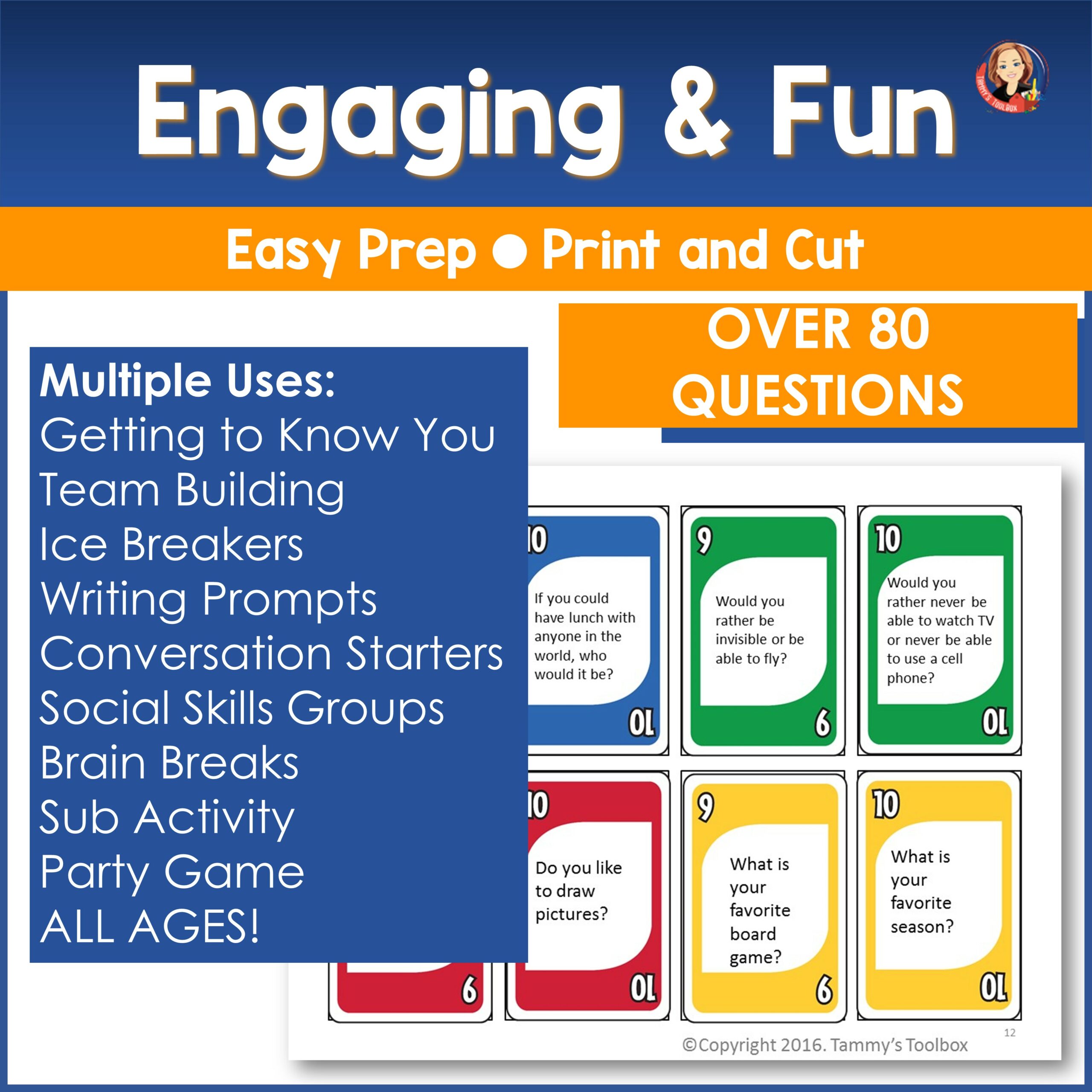 Getting to Know You Card Game for Back to School | Made By Teachers