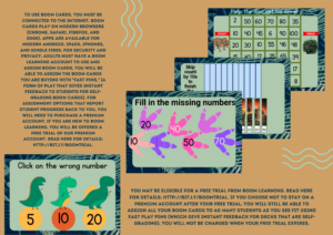 Dino Skip Counting by 10s Digital Boom Card Deck | Made By Teachers