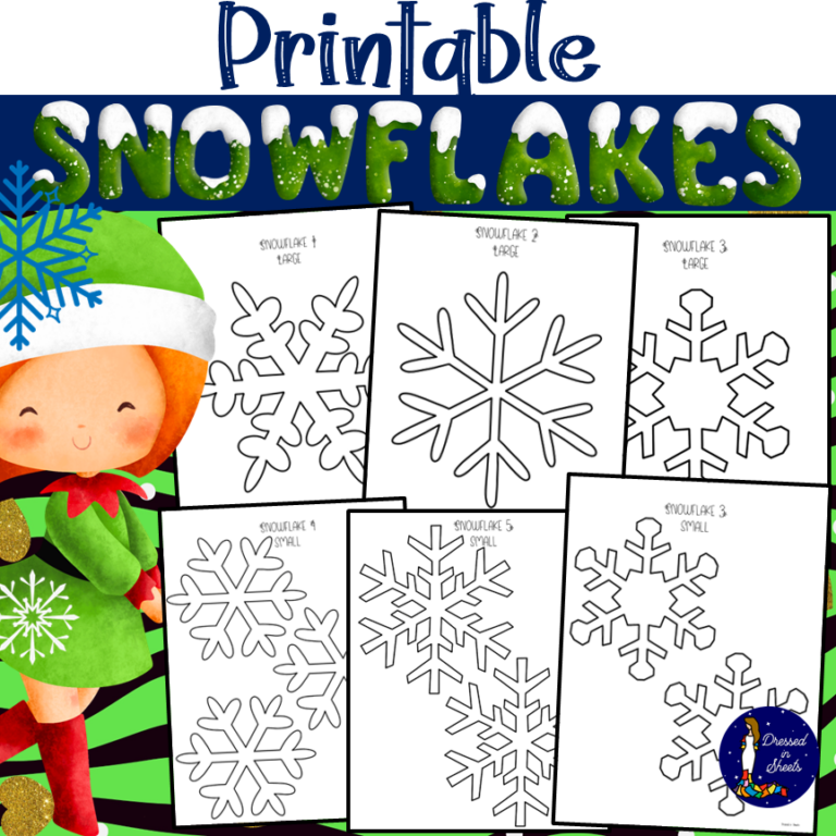 Printable Snowflakes | Made By Teachers