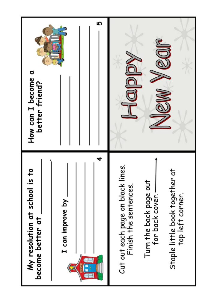 Squirrel's New Year's Resolution Retell Main Idea Summarize Character ...