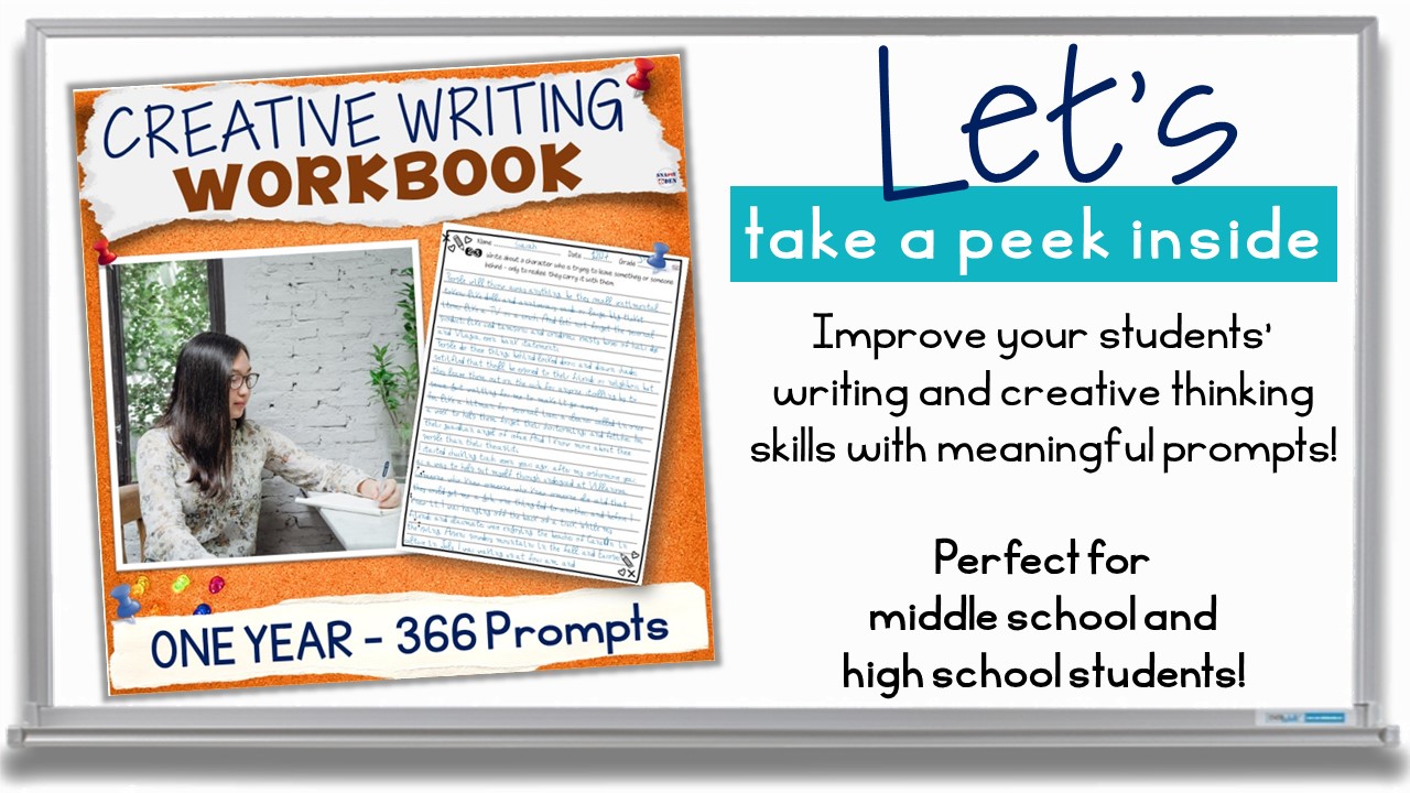 Creative Writing Workbook - One Year of Narrative Prompts | Made By ...