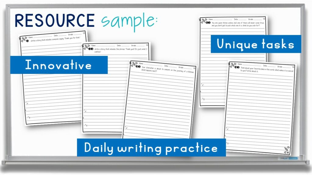 Creative Writing Workbook - One Year of Narrative Prompts | Made By ...