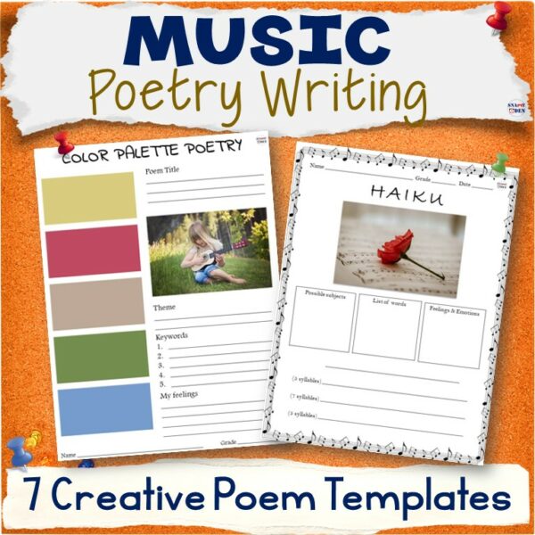 Music Poetry Writing Activities - Poem Templates | Made By Teachers