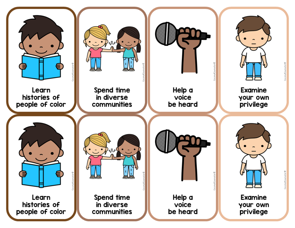 Antiracism Matching Card Game | Made By Teachers